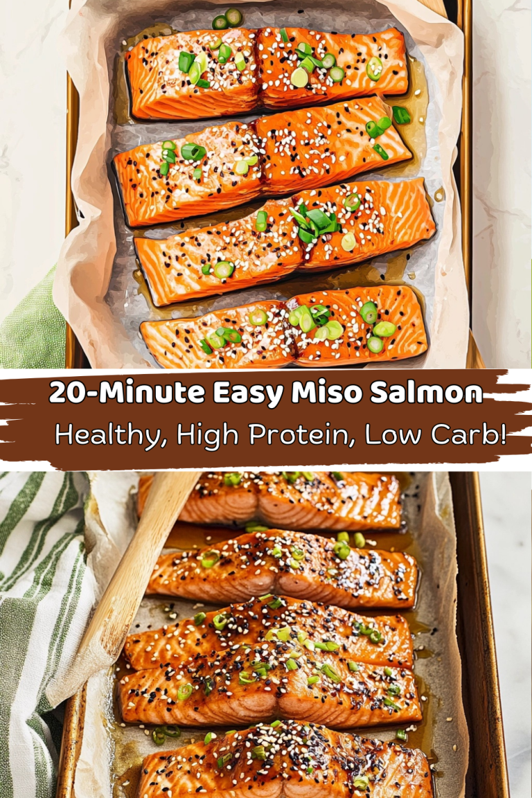 Easy Miso Salmon (High Protein, Low Carb) - Tasty Chow