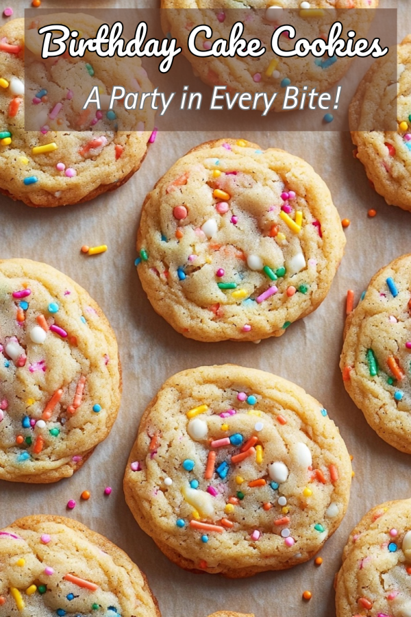 Birthday Cake Cookies – A Party in Every Bite! - Tasty Chow