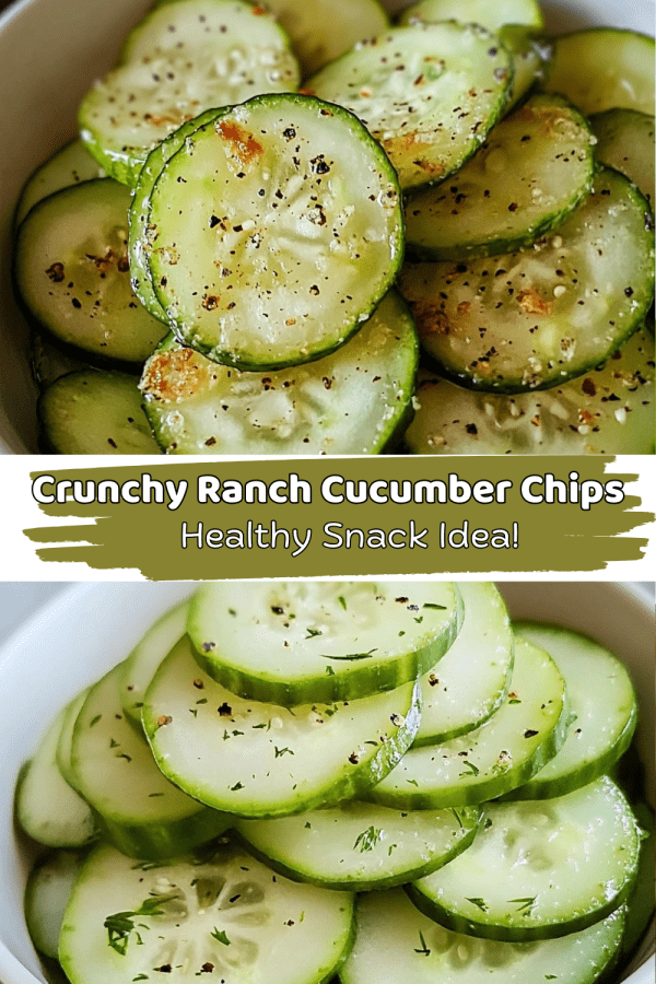 Ranch Cucumber Chips - Tasty Chow