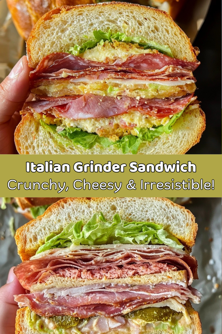 Italian Grinder Sandwich - Tasty Chow