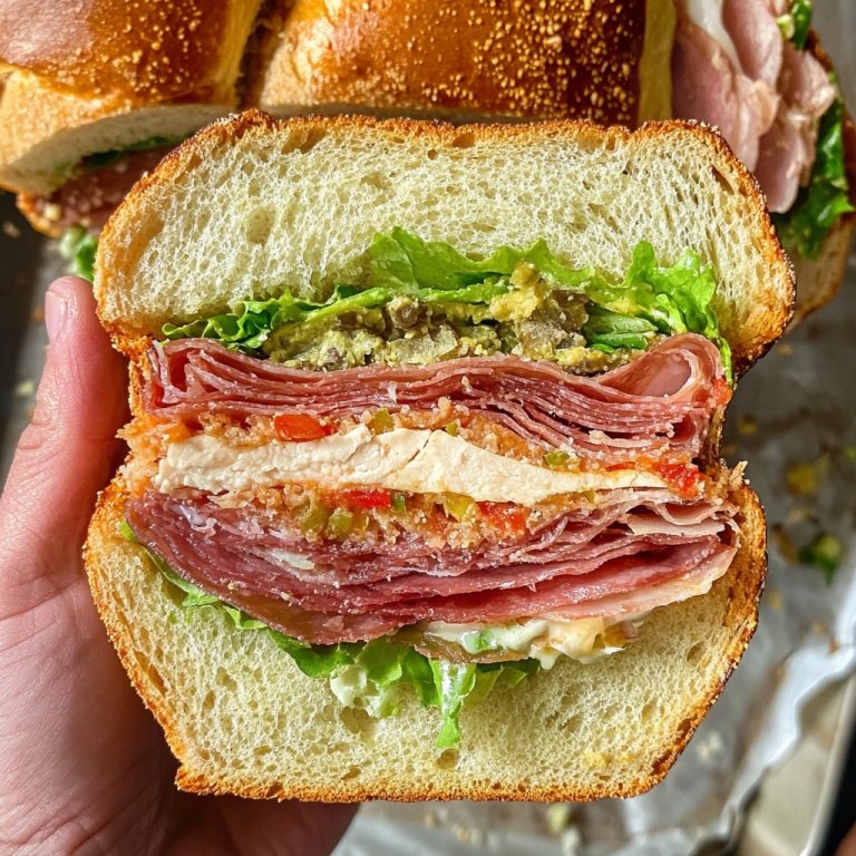 Italian Grinder Sandwich - Tasty Chow