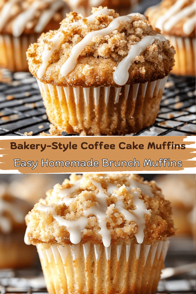 Bakery-Style Coffee Cake Muffins - Tasty Chow