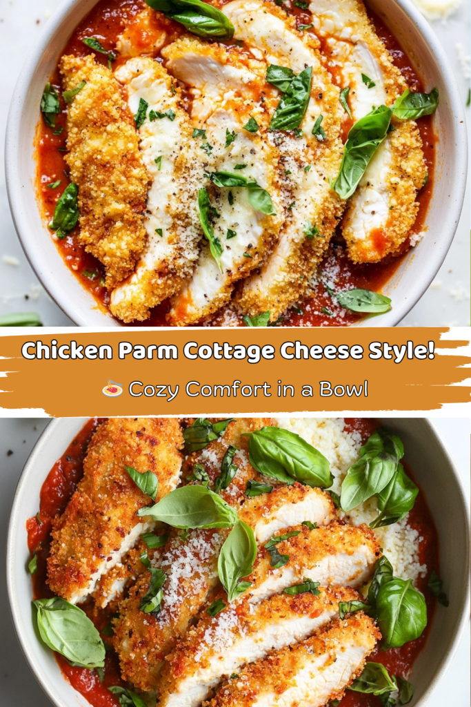 Chicken Parm Cottage Cheese Style! - Tasty Chow