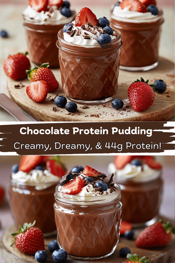 Chocolate Protein Pudding - Tasty Chow