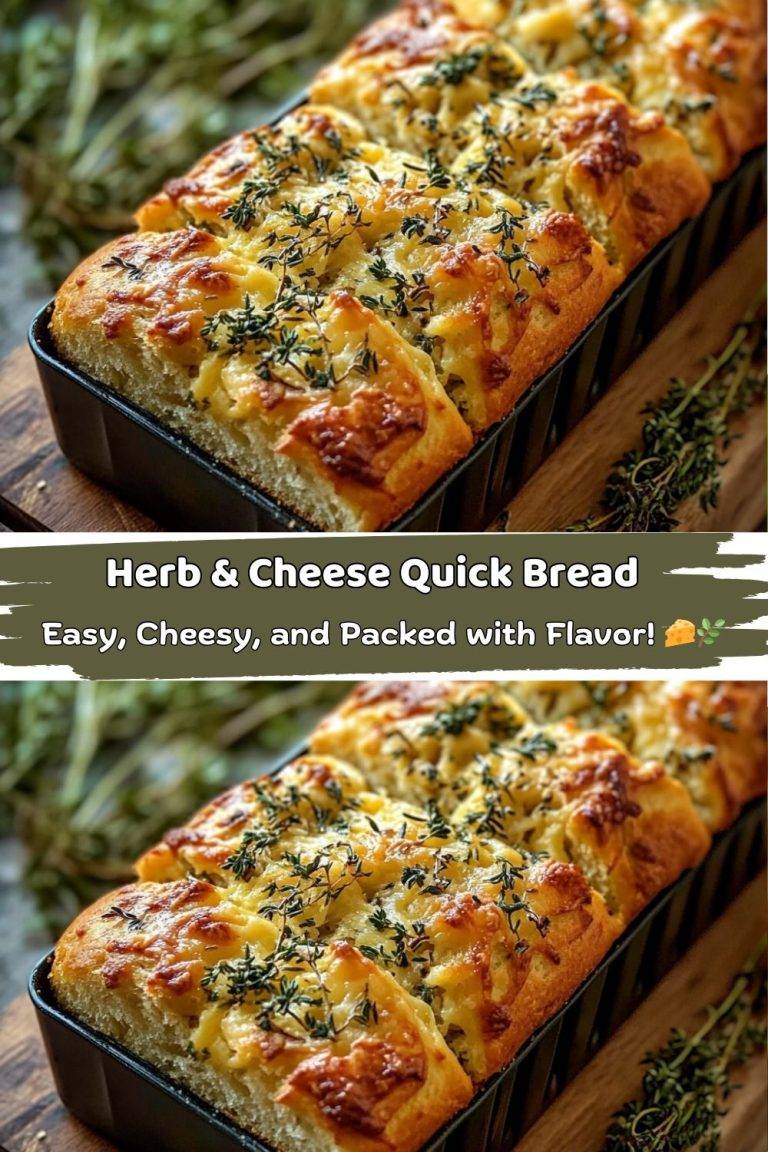 Herb & Cheese Quick Bread - Tasty Chow