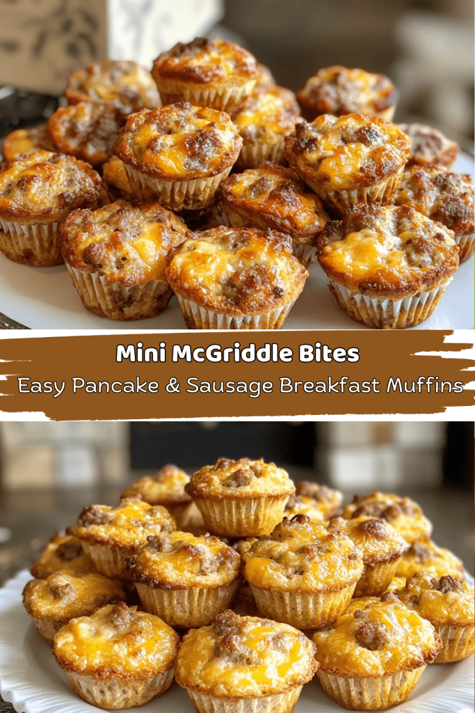 Mini McGriddle Bites - Tasty Chow