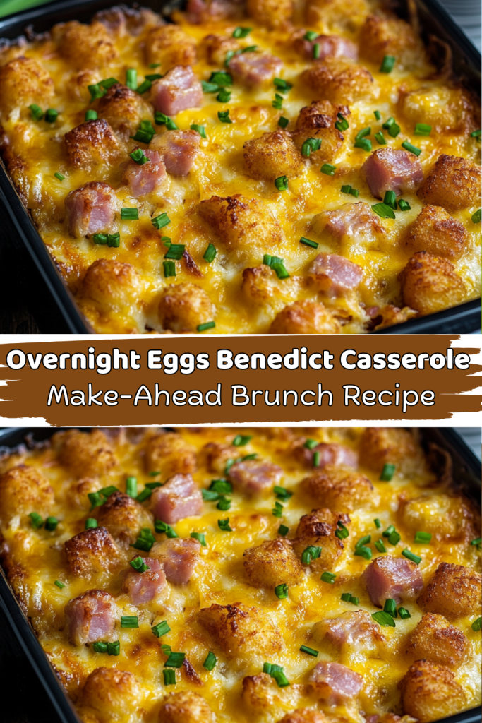 Overnight Eggs Benedict Casserole - Tasty Chow