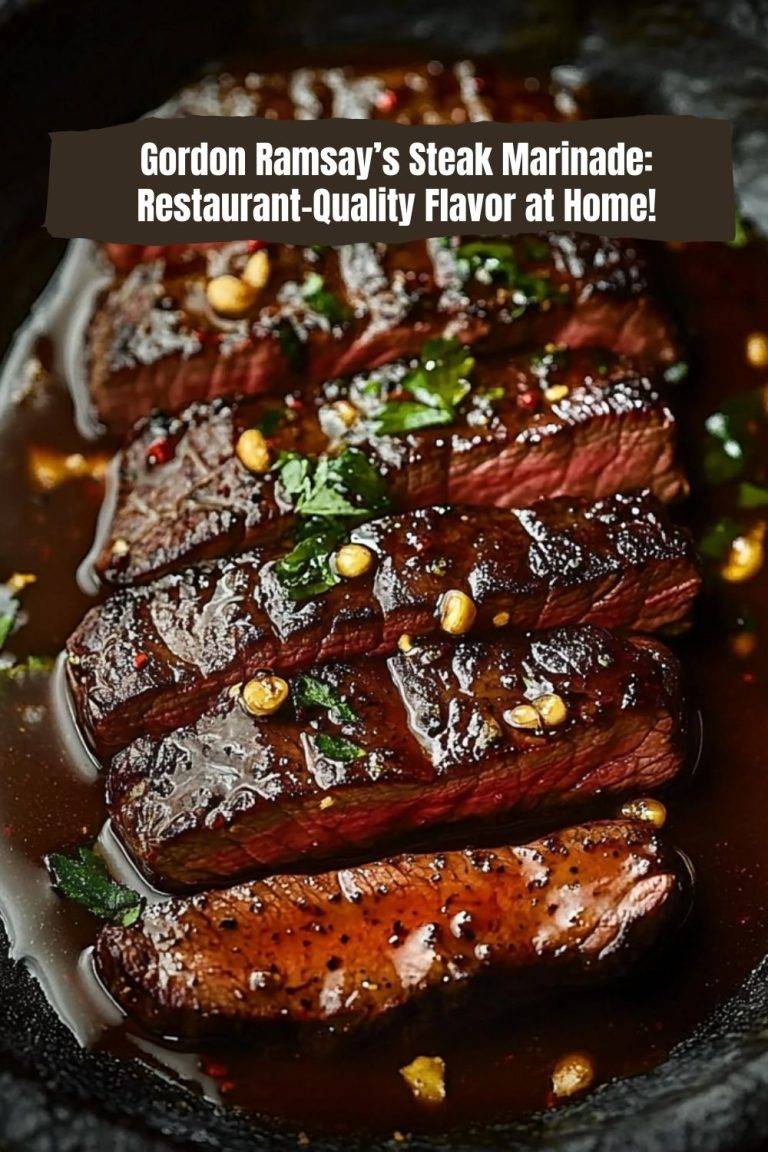 Gordon Ramsay Steak Marinade - Tasty Chow