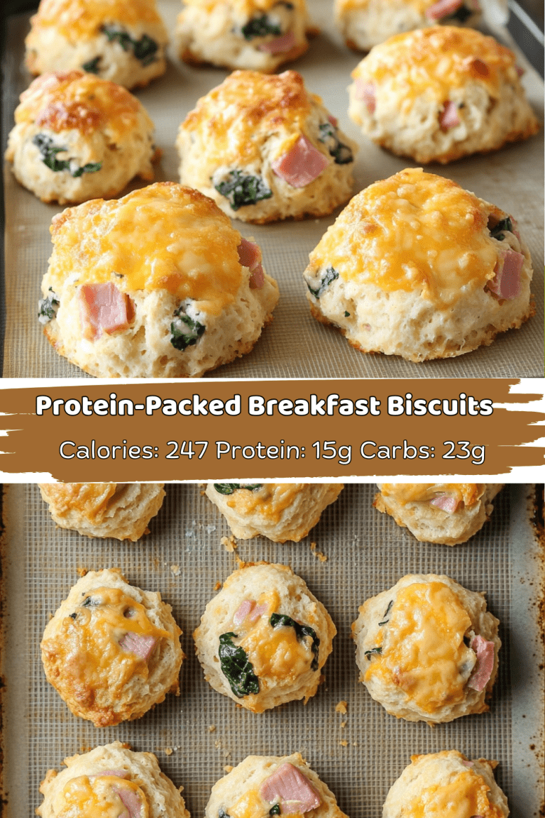 Breakfast Protein Biscuits - Tasty Chow