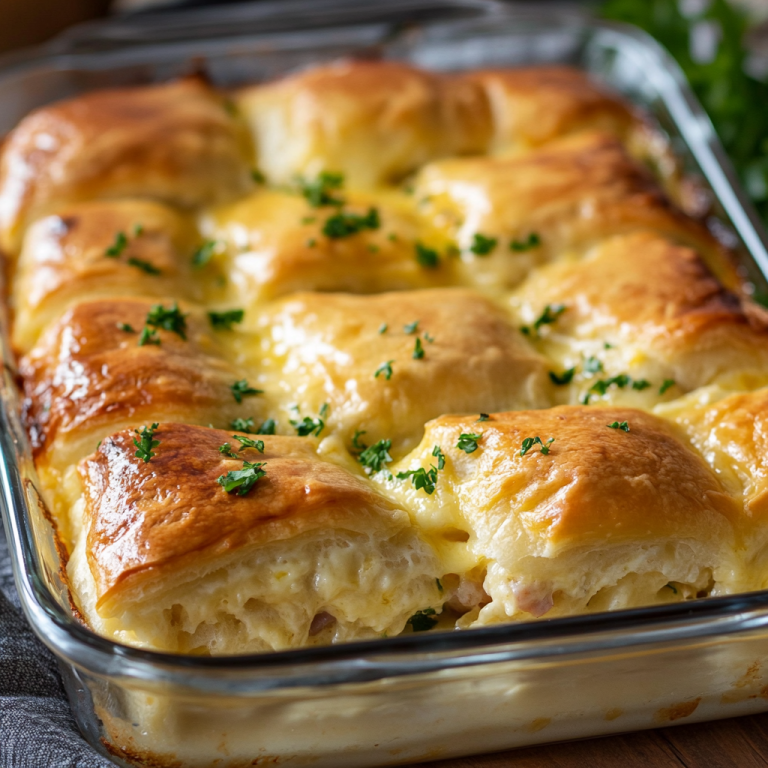 Crescent Roll Breakfast Casserole - Tasty Chow