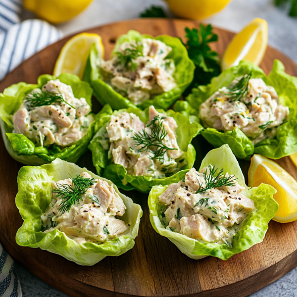 Tuna Salad with Lemon, Dill & Black Pepper Mayo - Tasty Chow