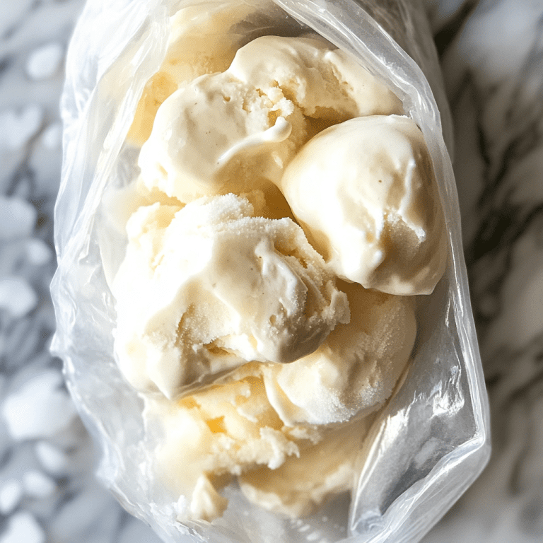 5-Minute Ice Cream in a Bag - Tasty Chow