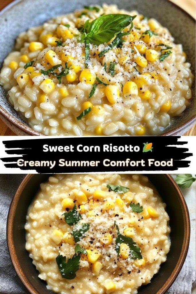Sweet Corn Risotto - Tasty Chow