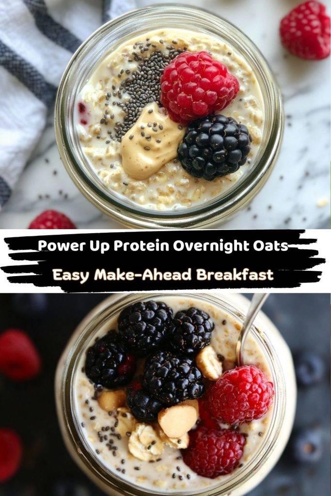 Power Up with Protein Overnight Oats - Tasty Chow