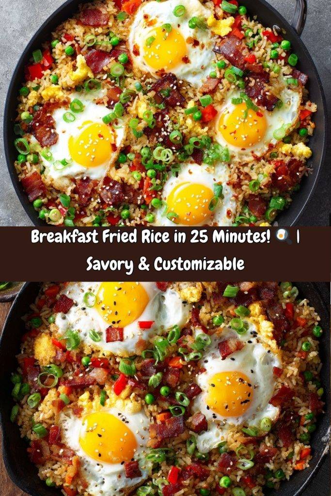 Breakfast Fried Rice - Tasty Chow