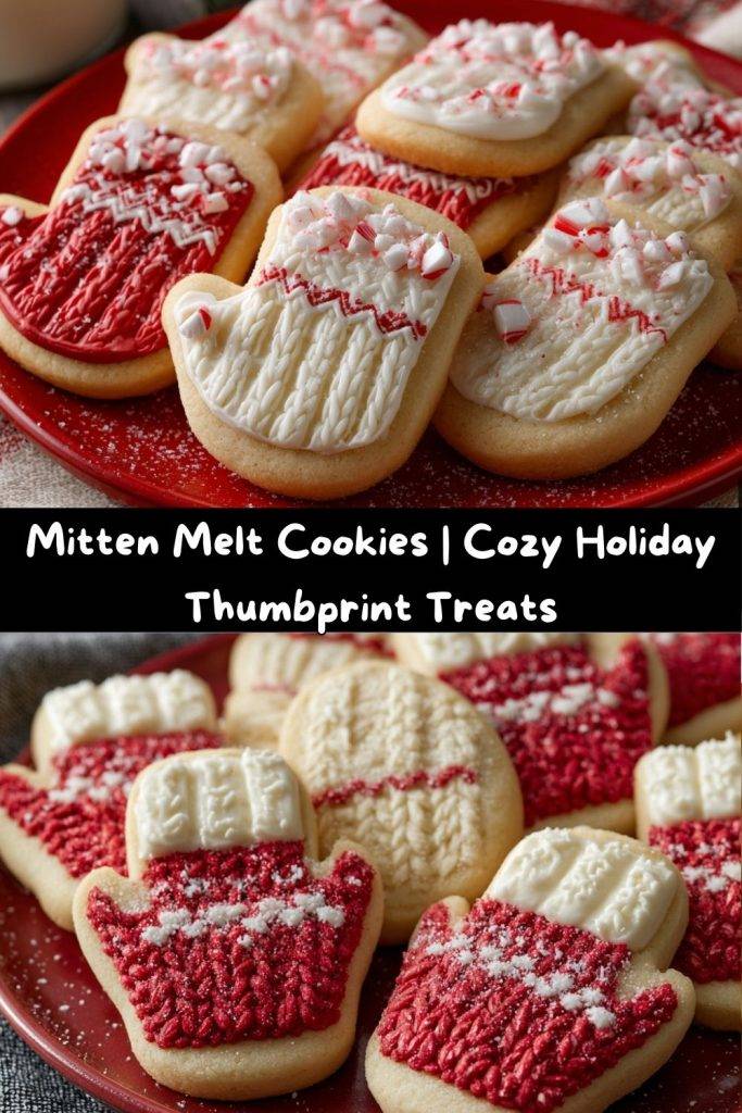 Mitten Melt Cookies - Tasty Chow