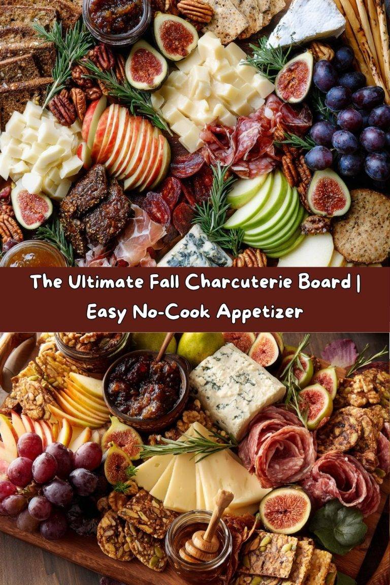 Fall-Inspired Charcuterie Board - Tasty Chow