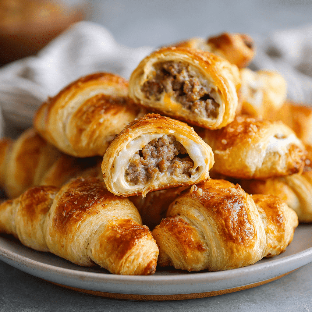 Sausage Cream Cheese Crescent Rolls : The Ultimate 3-Ingredient ...