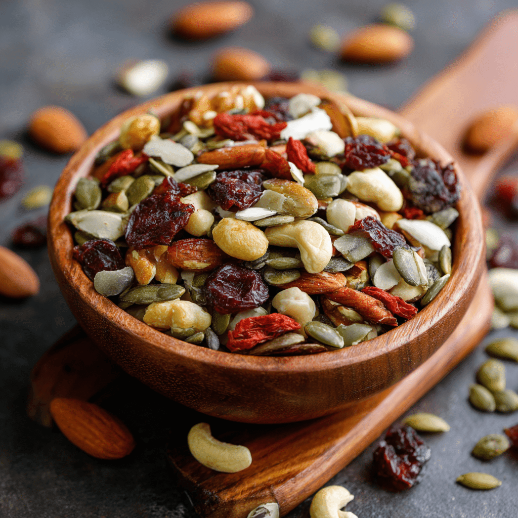 Nuts and Seeds Trail Mix : The Ultimate Power Snack Blend - Tasty Chow
