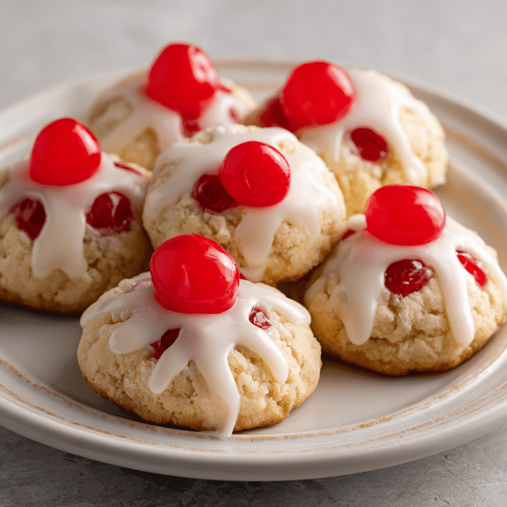 Cherry Vanilla Butter Buttons : A Classic Cookie with a Festive Pop ...