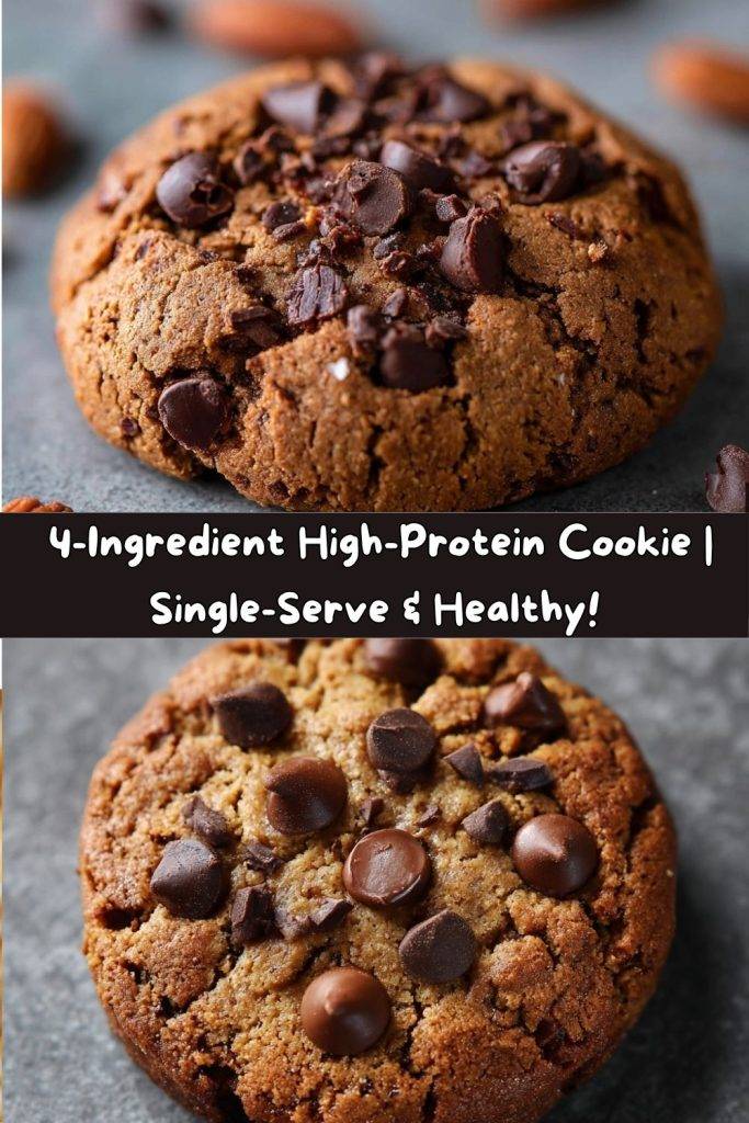 4-Ingredient High-Protein Cookie (With Easy Flavor Twists) - Tasty Chow