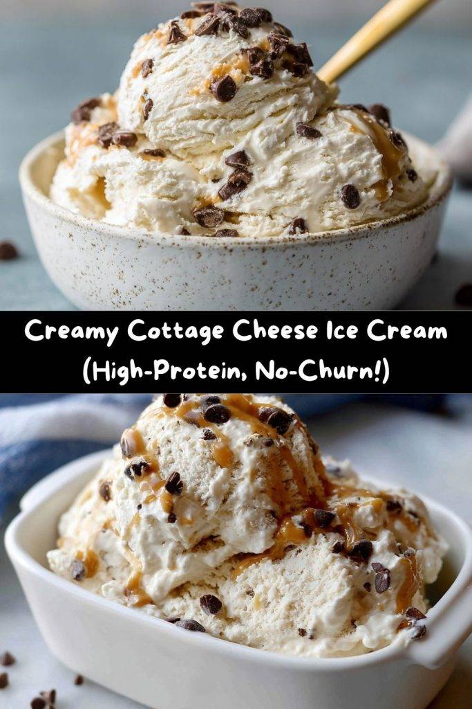 Creamy Cottage Cheese Ice Cream : High-Protein & Naturally Sweetened ...