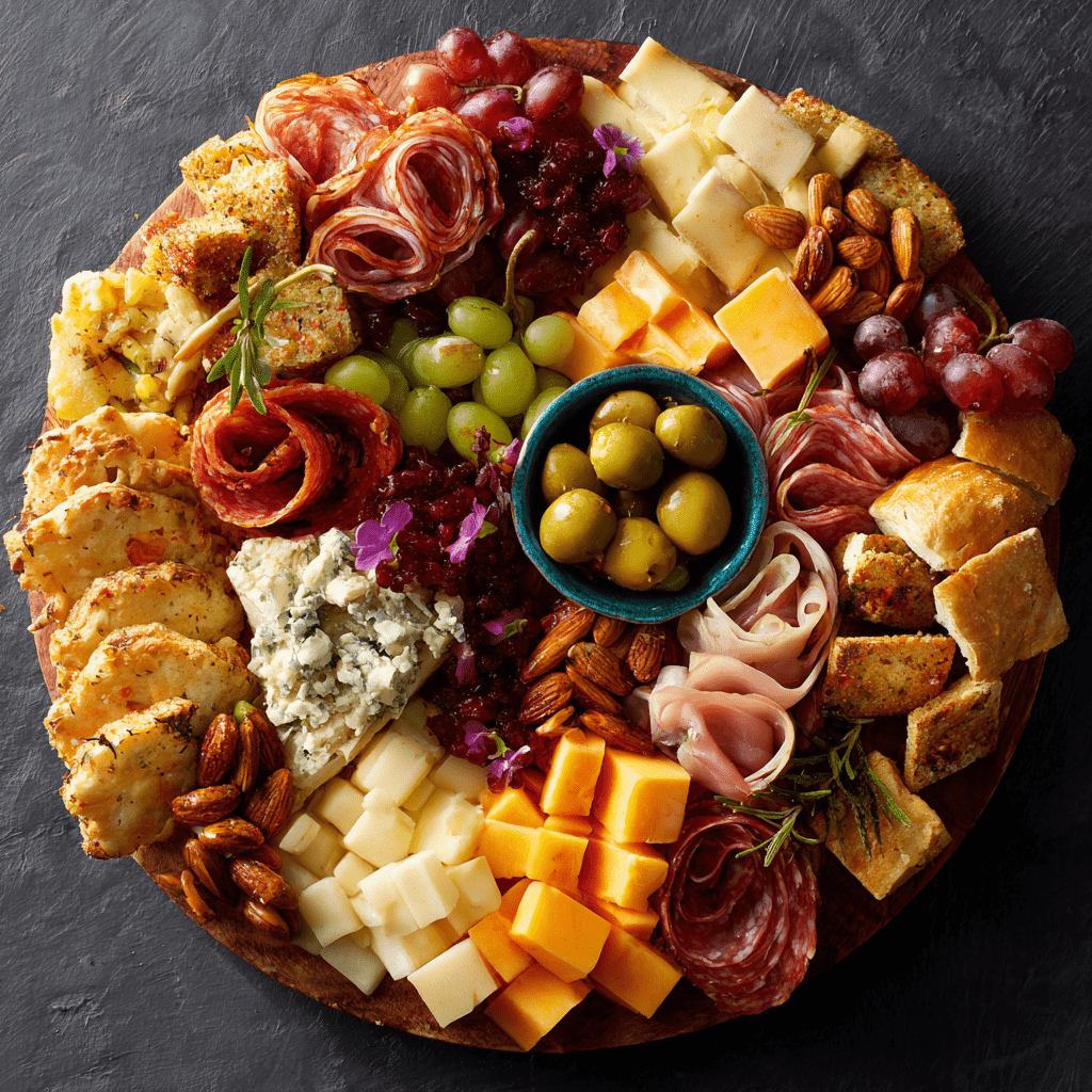Meat and Cheese Platter Recipe - Tasty Chow