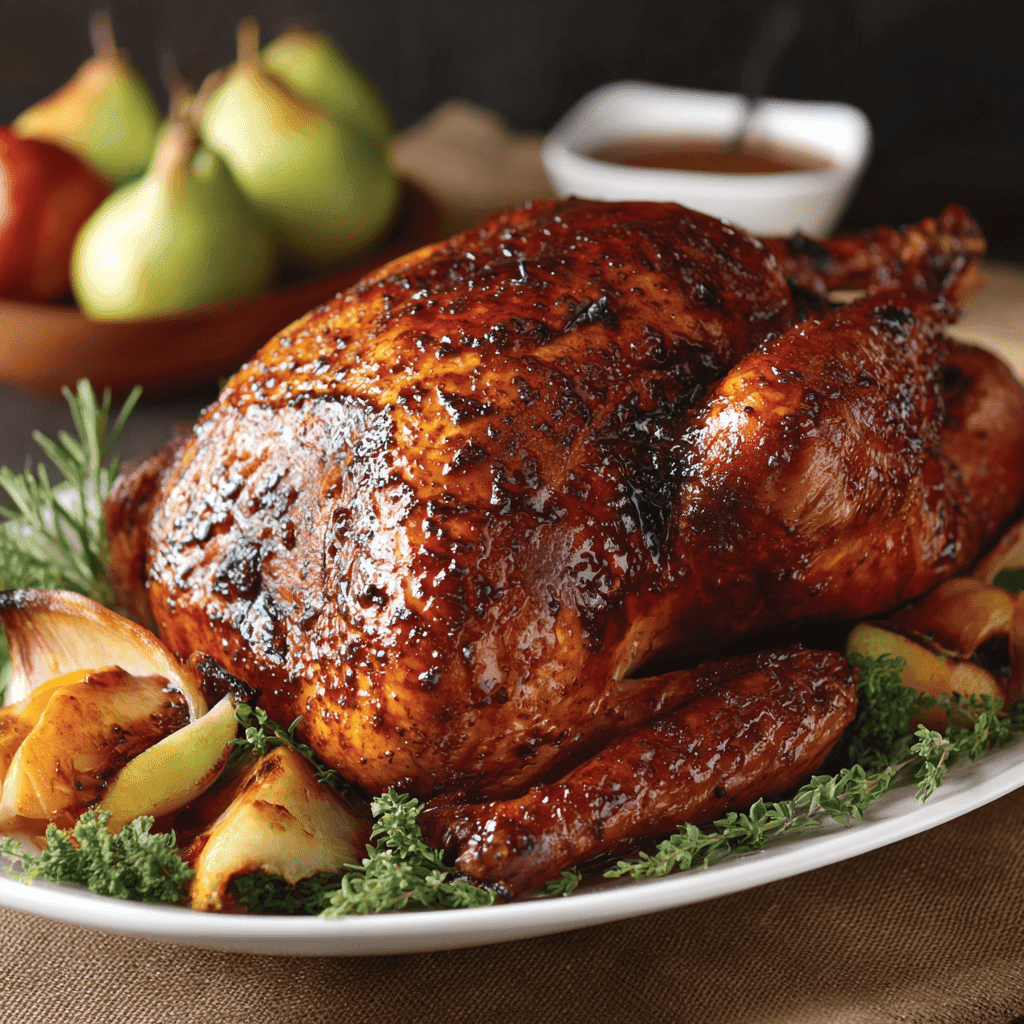 Cola-Glazed Smoked Turkey : Sweet, Savory & Smoky with a Twist - Tasty Chow
