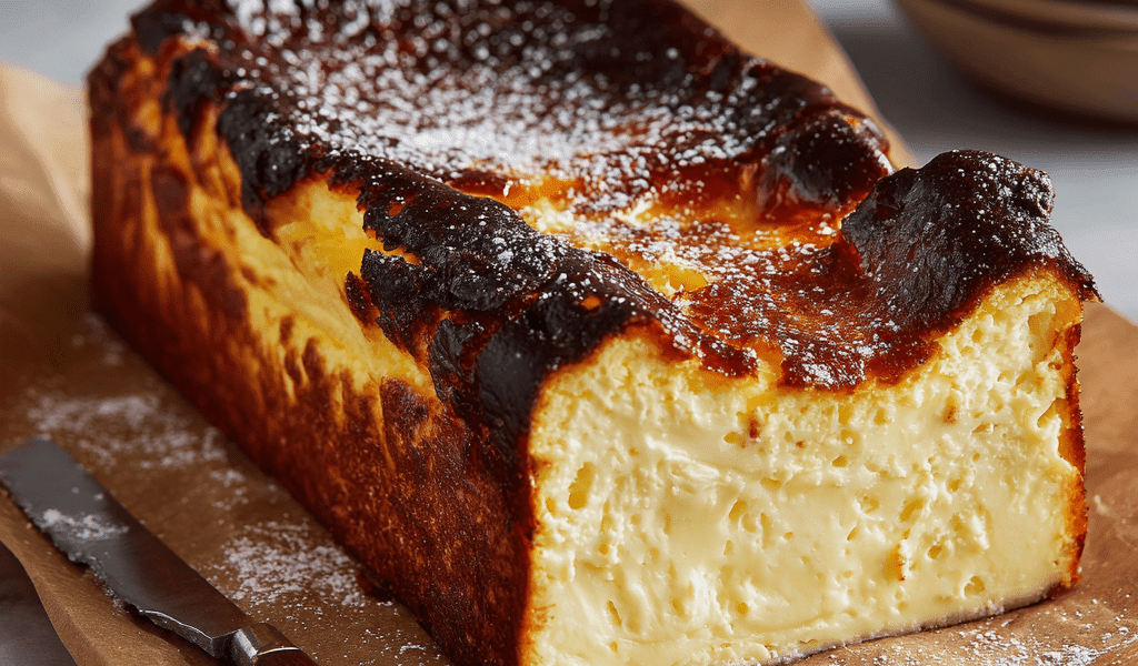 Burnt Basque Cheesecake (Loaf Pan Edition) : Rustic, Creamy ...