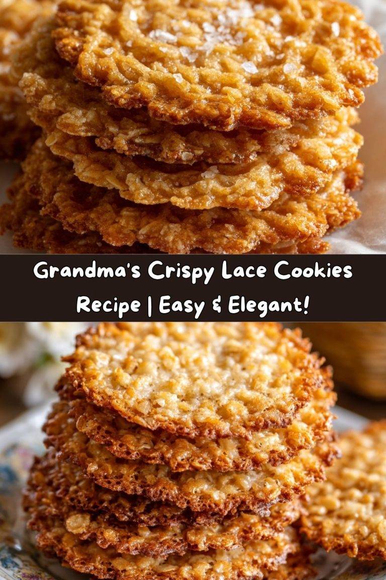 Grandma’s Classic Lace Cookies : Crispy, Buttery & Melt-in-Your-Mouth ...