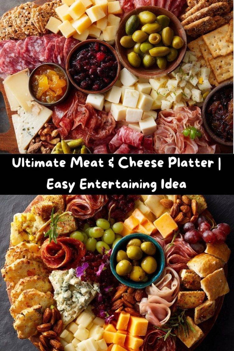 Meat and Cheese Platter Recipe - Tasty Chow
