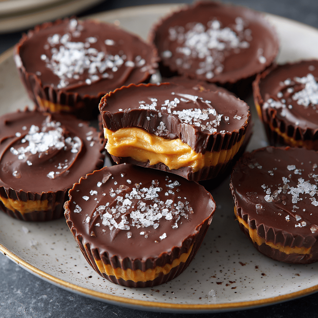 Homemade Reese’s Cups : Easy Chocolate Peanut Butter Treats - Tasty Chow