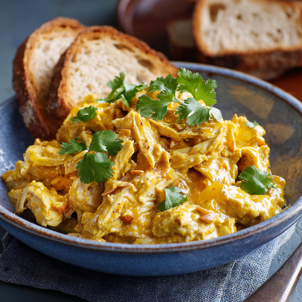 Classic Coronation Chicken Recipe : A Royal British Favorite - Tasty Chow