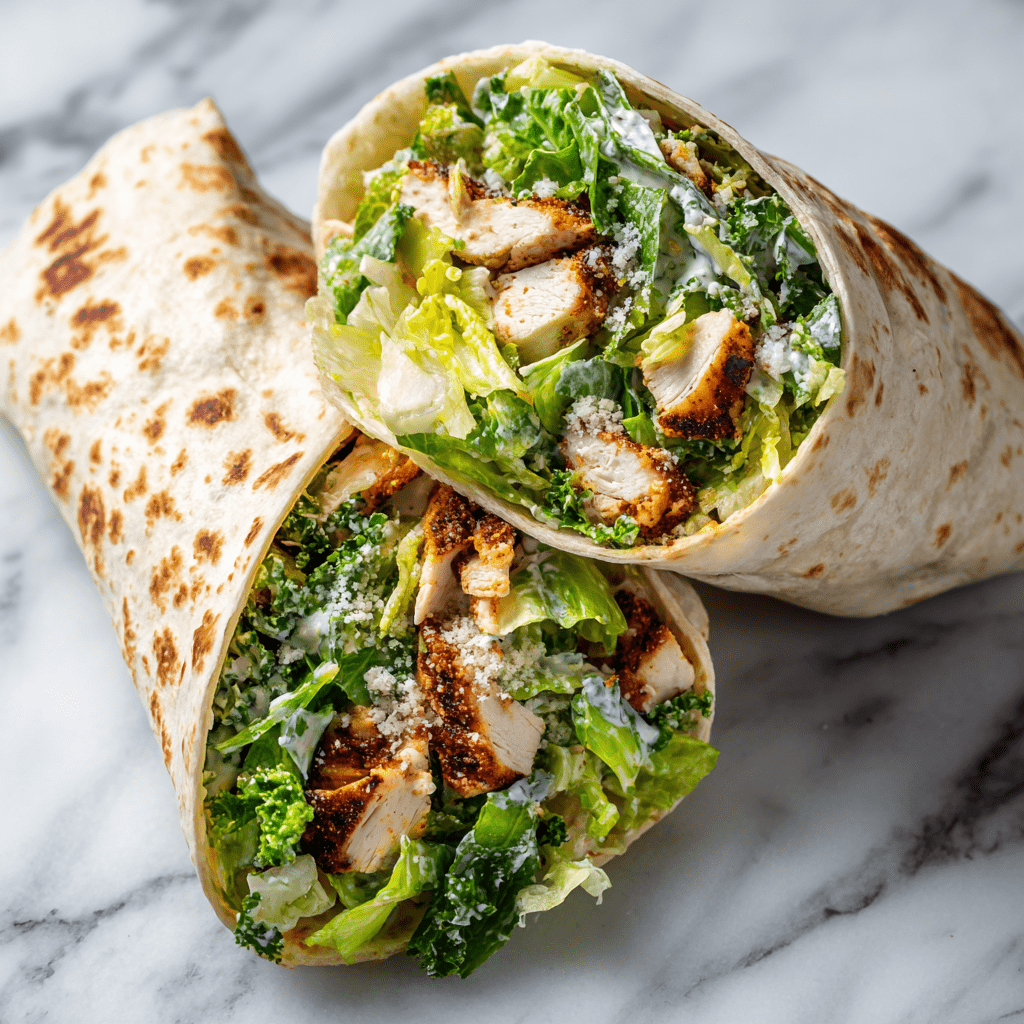 Mexican Chicken Caesar Wrap : Bold, Creamy & Perfect On-the-Go - Tasty Chow