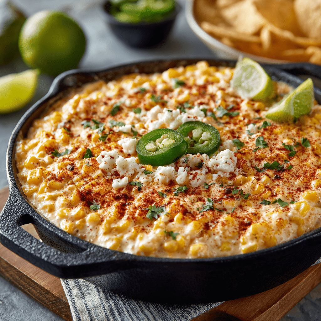 Elote Dip Recipe : Mexican Street Corn-Inspired Party Favorite - Tasty Chow