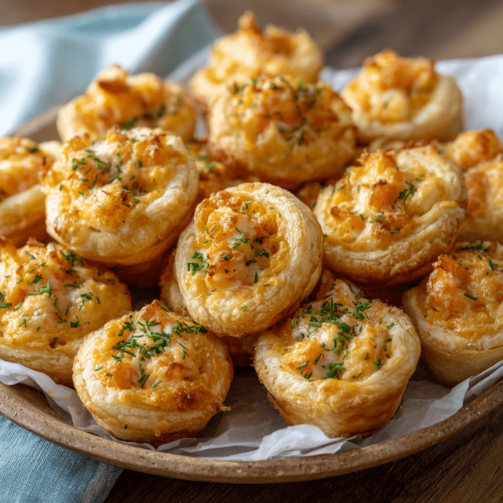 Easy Shrimp Puffs : A Creamy, Cheesy Party Favorite - Tasty Chow