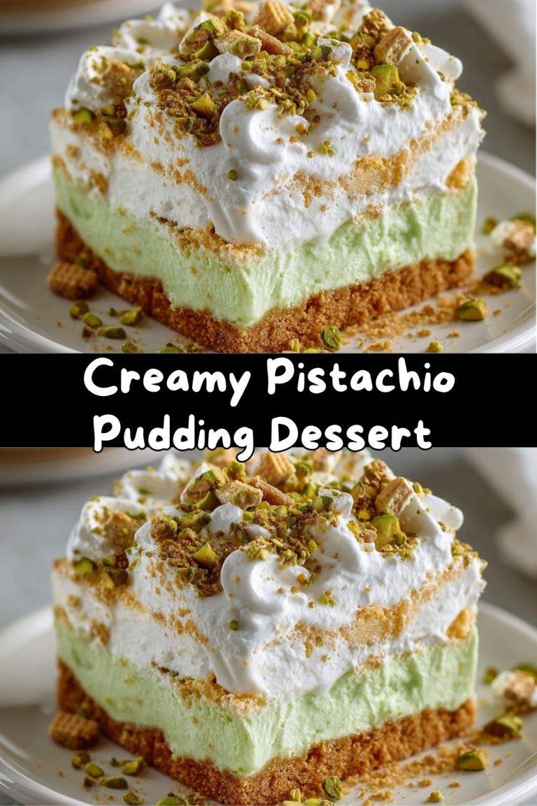 Creamy Pistachio Pudding Dessert : No-Bake, Dreamy & Layered - Tasty Chow