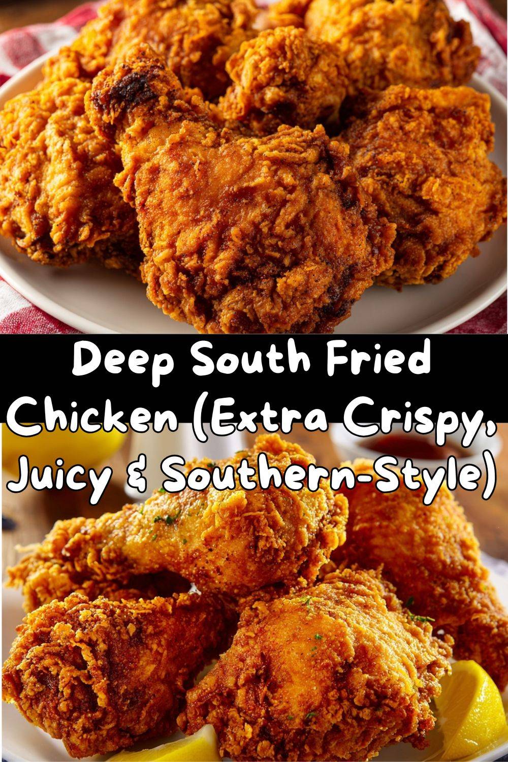 Deep South Fried Chicken : Extra Crispy, Juicy & Southern-Style - Tasty ...