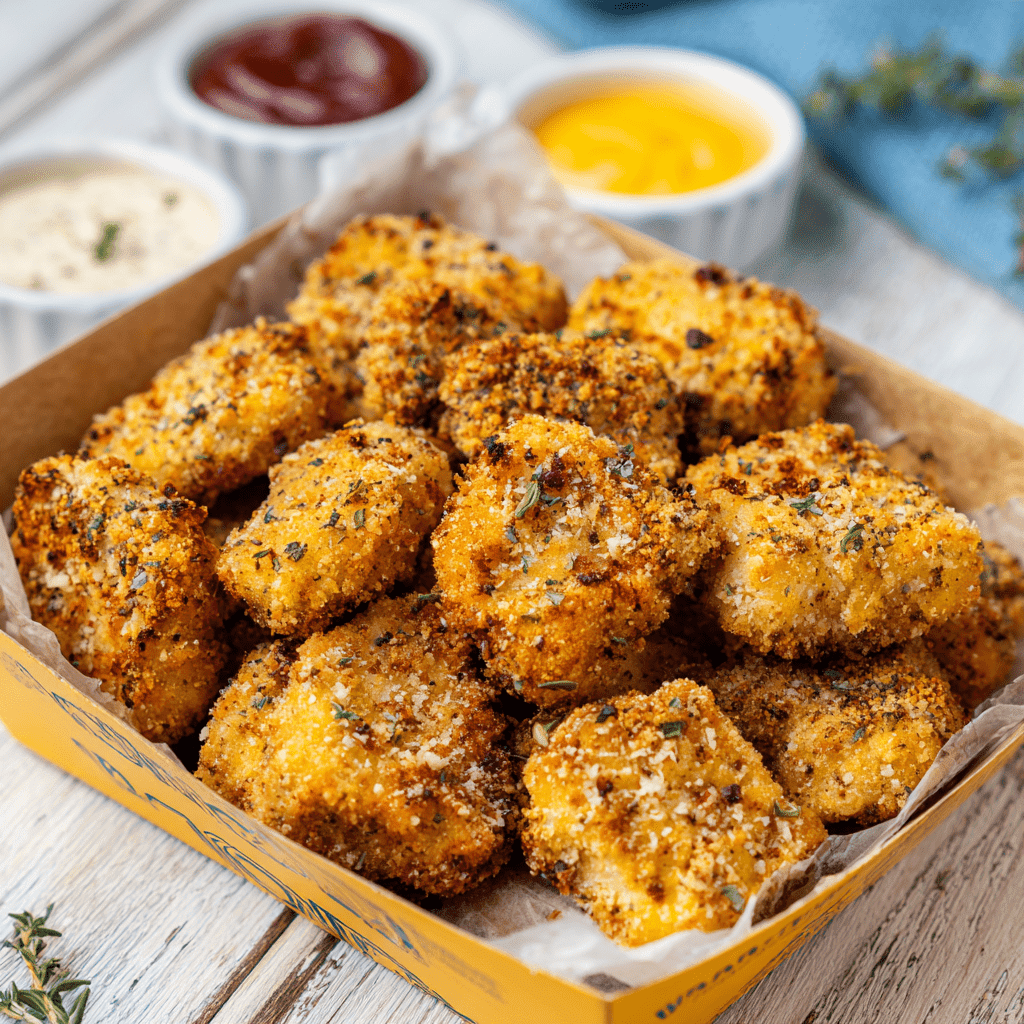 High-Protein Chicken Nugget Boxes : Crispy, Dippable, and Meal Prep ...