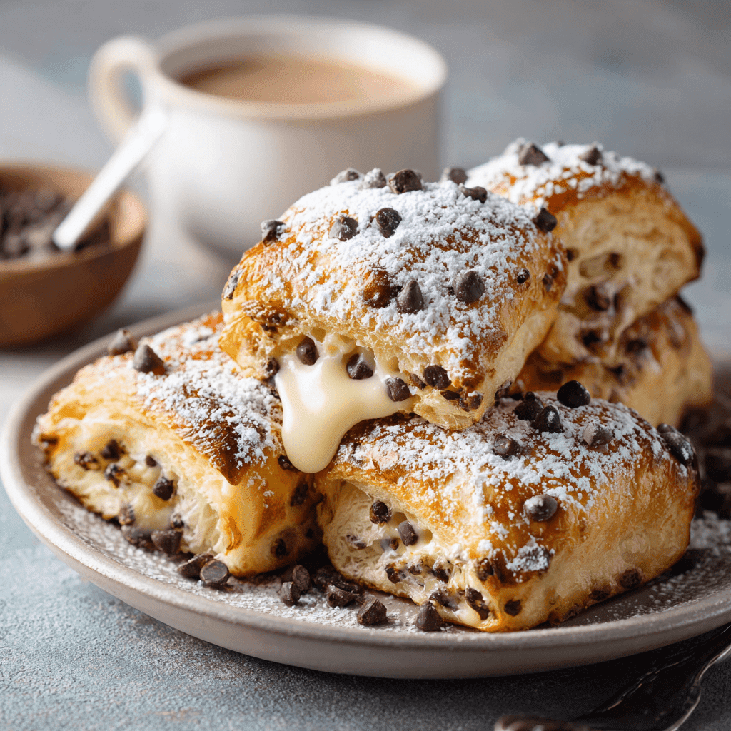 Chocolate Chip Vanilla Custard Brioches : Soft, Sweet, and Bakery-Style ...