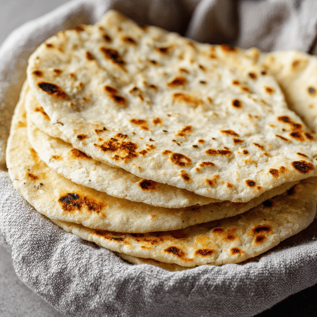 High-Protein Flatbread Wraps : Made with Yogurt Dough & Skillet-Cooked ...