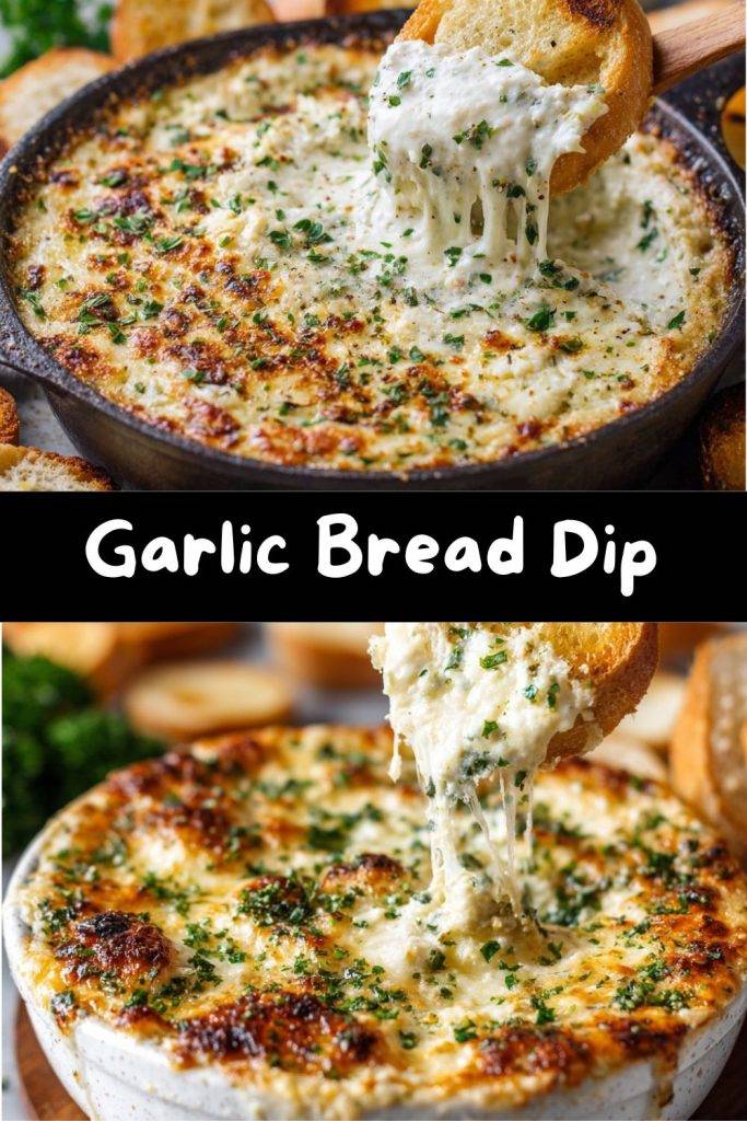 Garlic Bread Dip : Creamy, Cheesy, and Made to Share - Tasty Chow