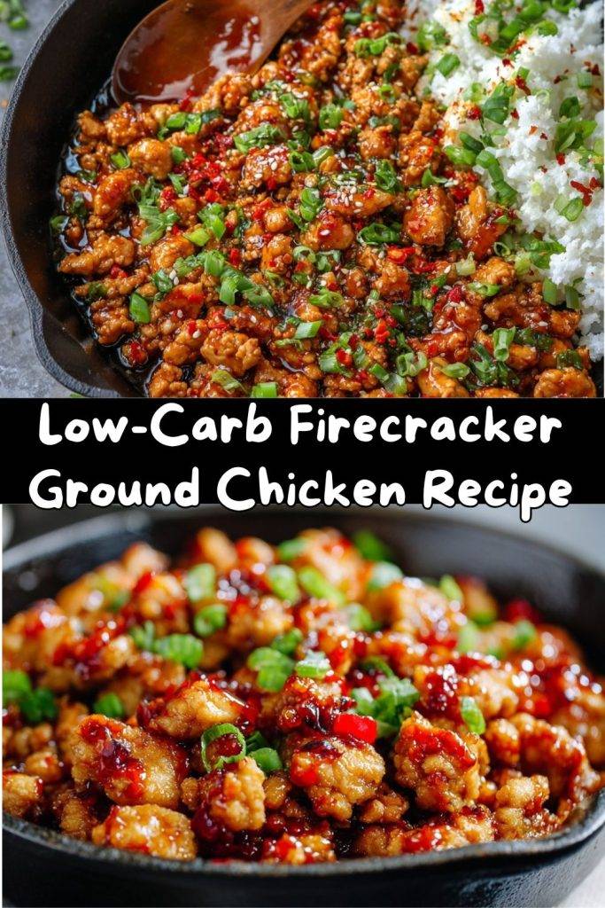 Low-Carb Firecracker Ground Chicken : Sweet, Spicy, and Guilt-Free ...