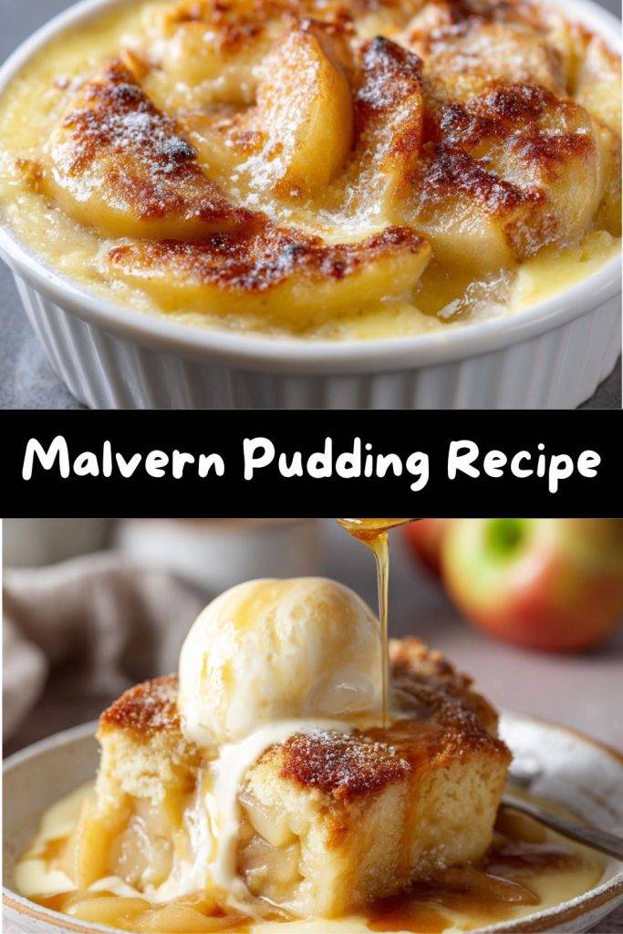 Malvern Pudding : A Classic British Apple & Custard Dessert - Tasty Chow