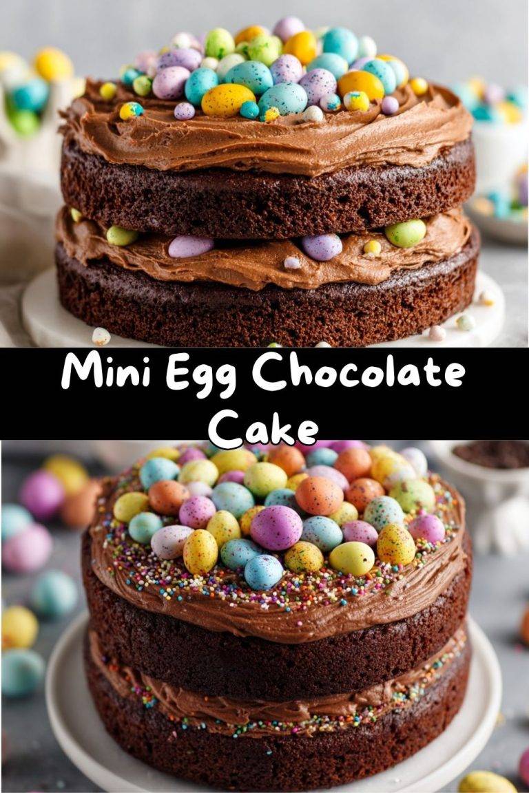 Mini Egg Chocolate Cake : Rich, Festive, and Perfect for Spring ...