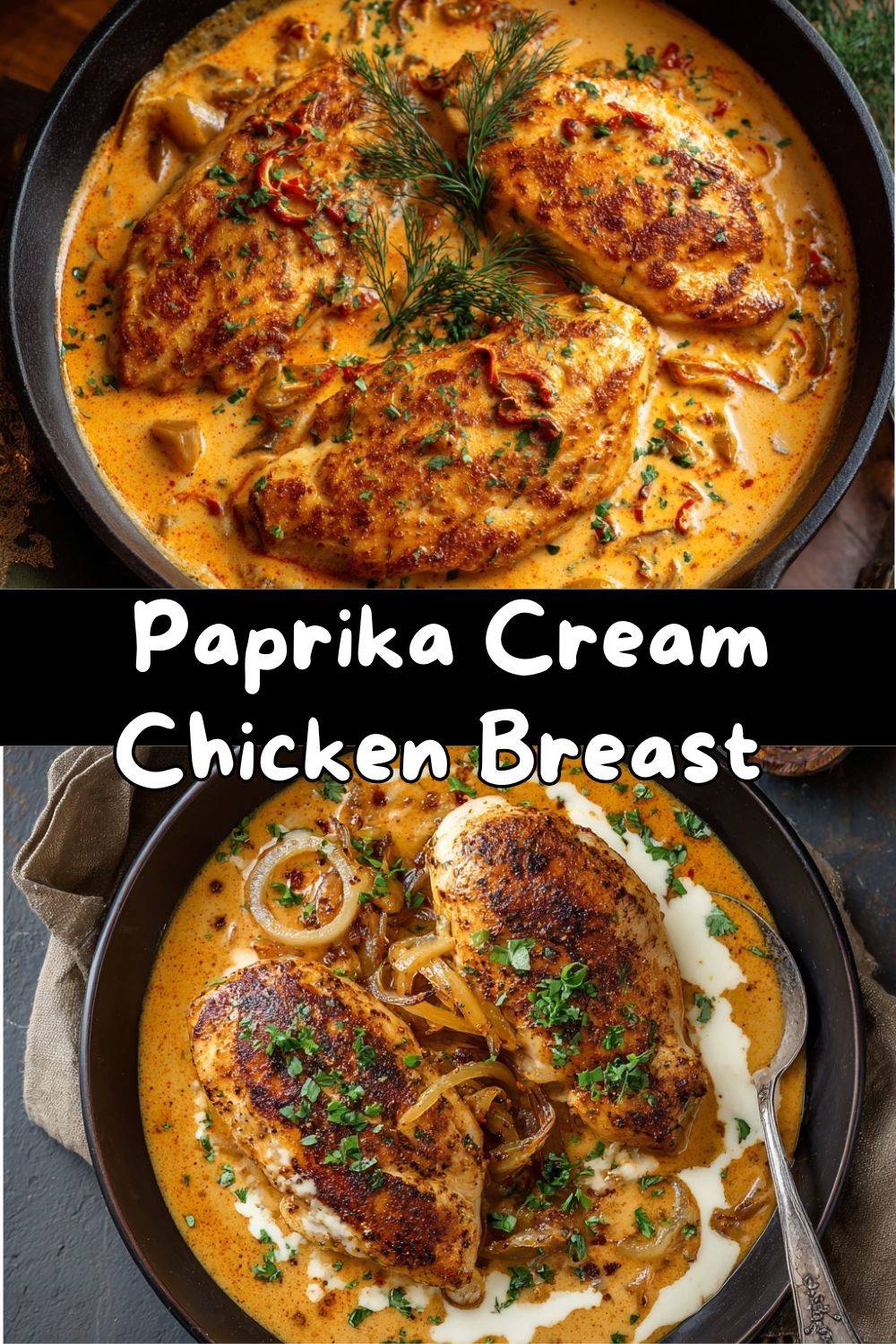 Paprika Cream Chicken Breast : A Retro Classic with Rich, Smoky Flavor ...