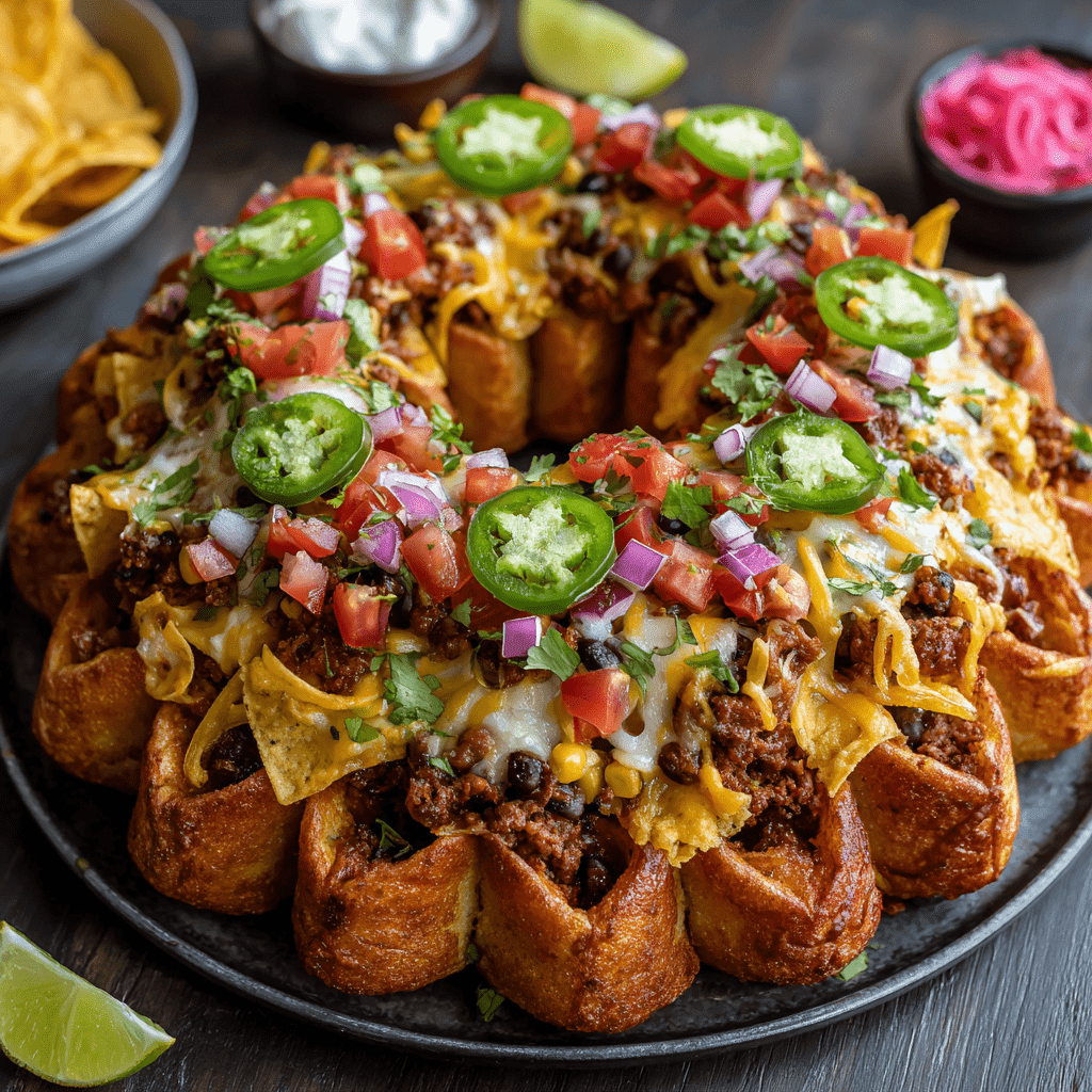 Bundt Pan Nachos - Tasty Chow