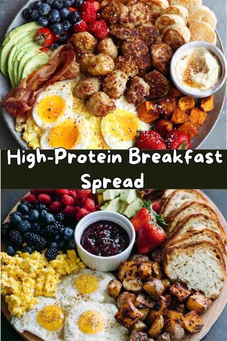 High-Protein Breakfast Spread (Easy, Balanced & Meal-Prep Friendly ...