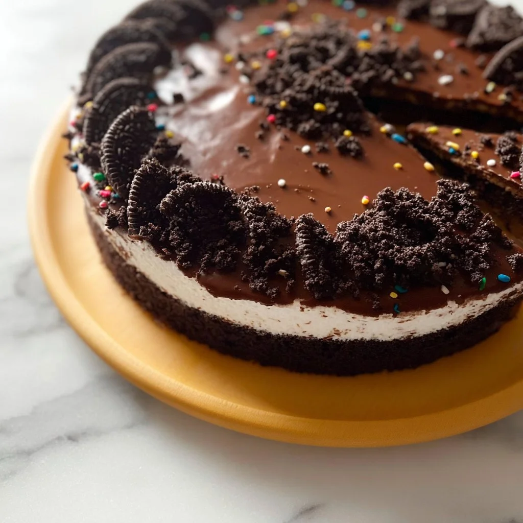 3-Ingredient TikTok Oreo Cake