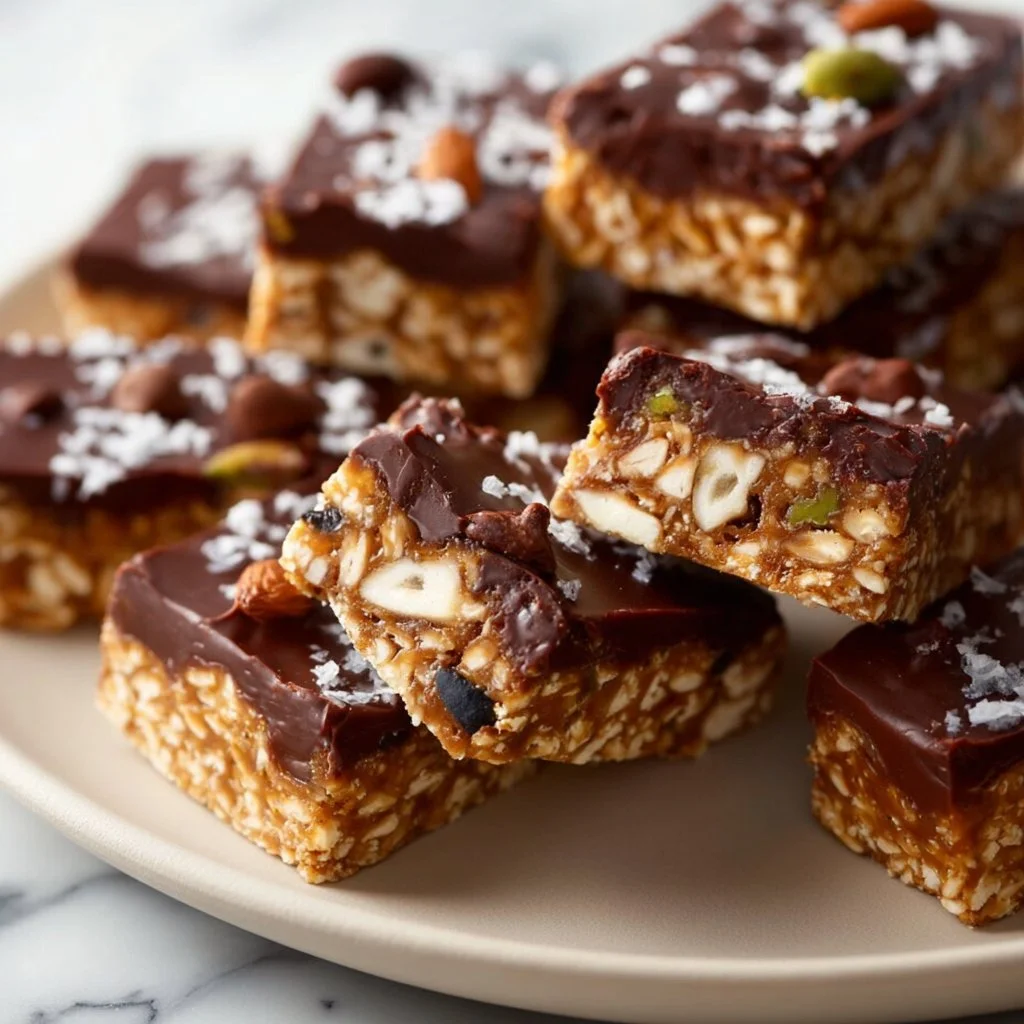 Easy No-Bake Homemade Protein Bars